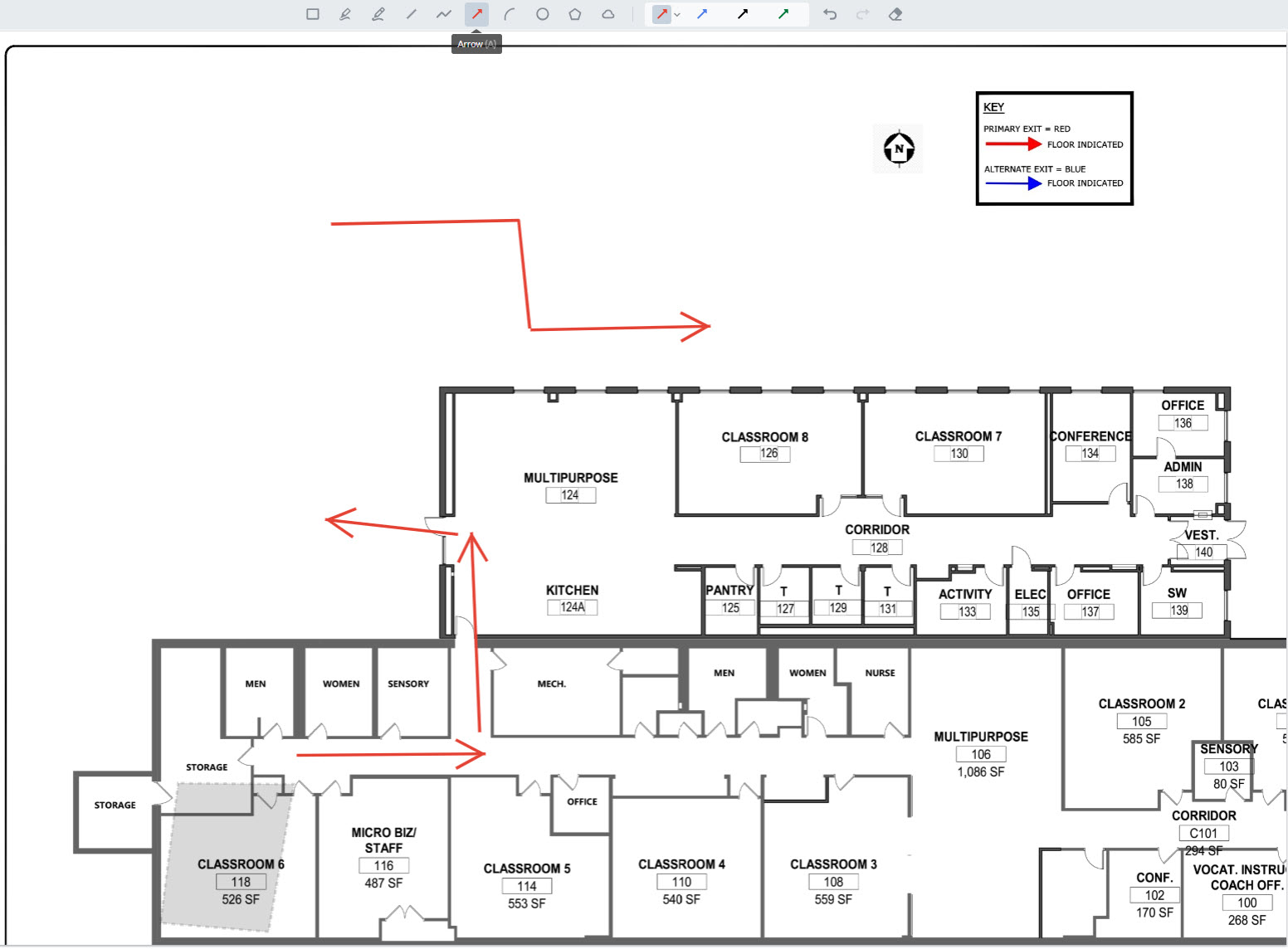 Manage Evacuation Routes – ML Drawings